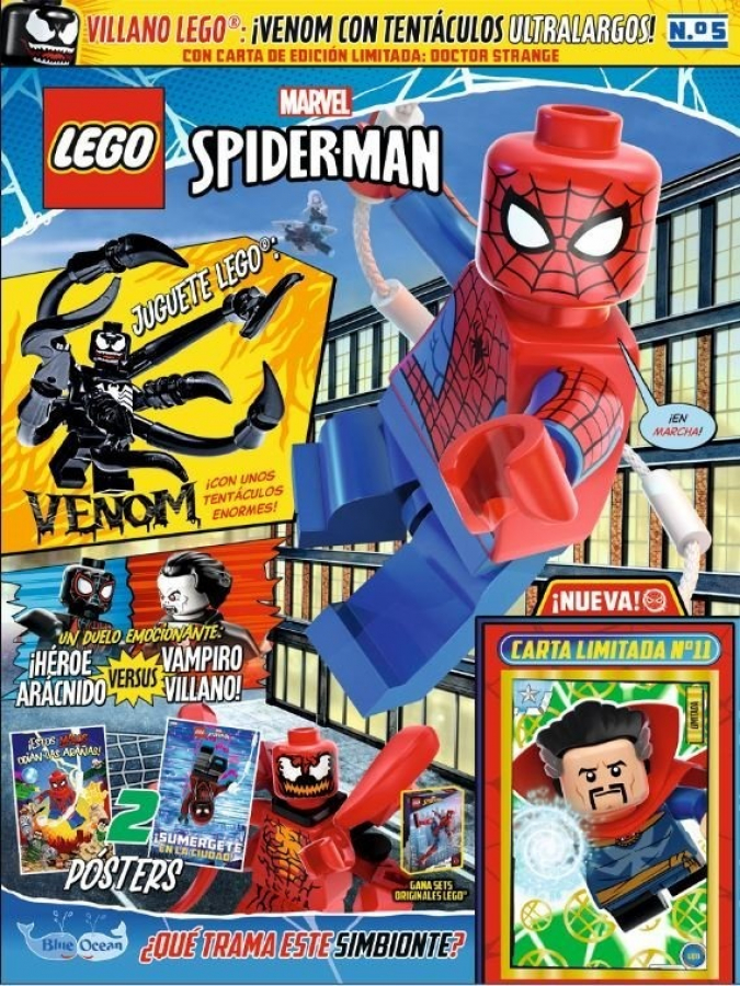 SPIDERMAN (2022, BLUE OCEAN) -LEGO- 5 - Ficha de número en Tebeosfera SPIDERMAN (2022, BLUE OCEAN) -LEGO- 5 - Ficha de número en Tebeosfera