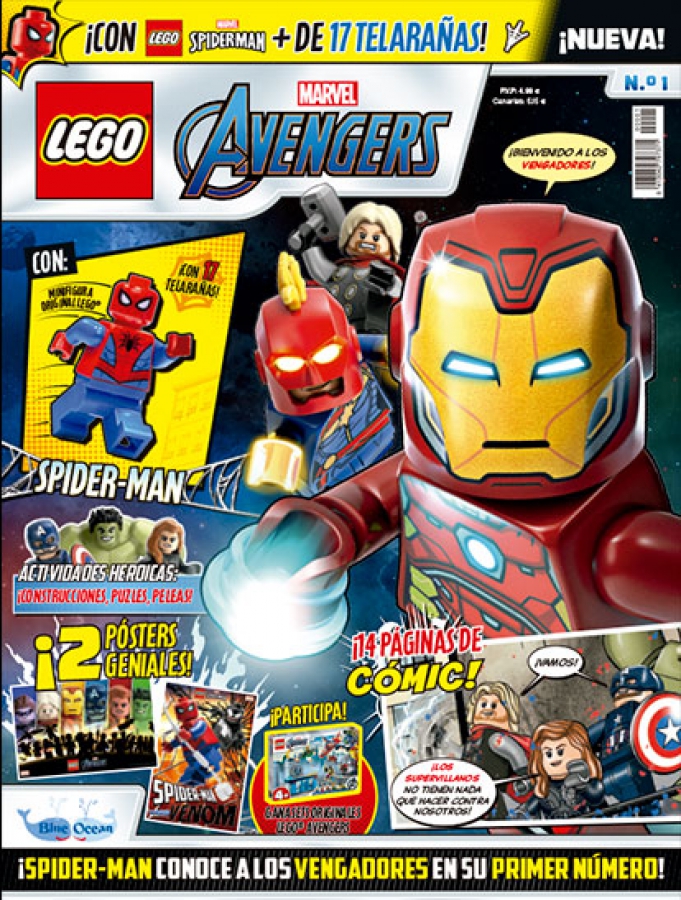 AVENGERS (2020, BLUE OCEAN) -LEGO- - Tebeosfera AVENGERS (2020, BLUE OCEAN) -LEGO- - Tebeosfera